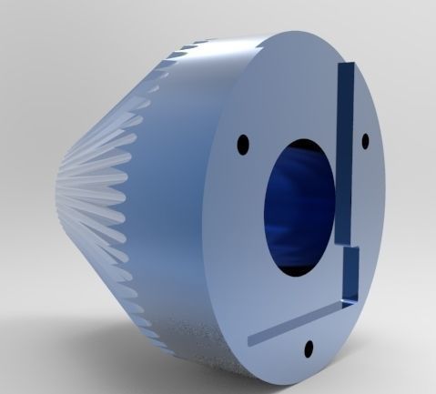 Spool Adapter For Quick Change 3D model | CGTrader