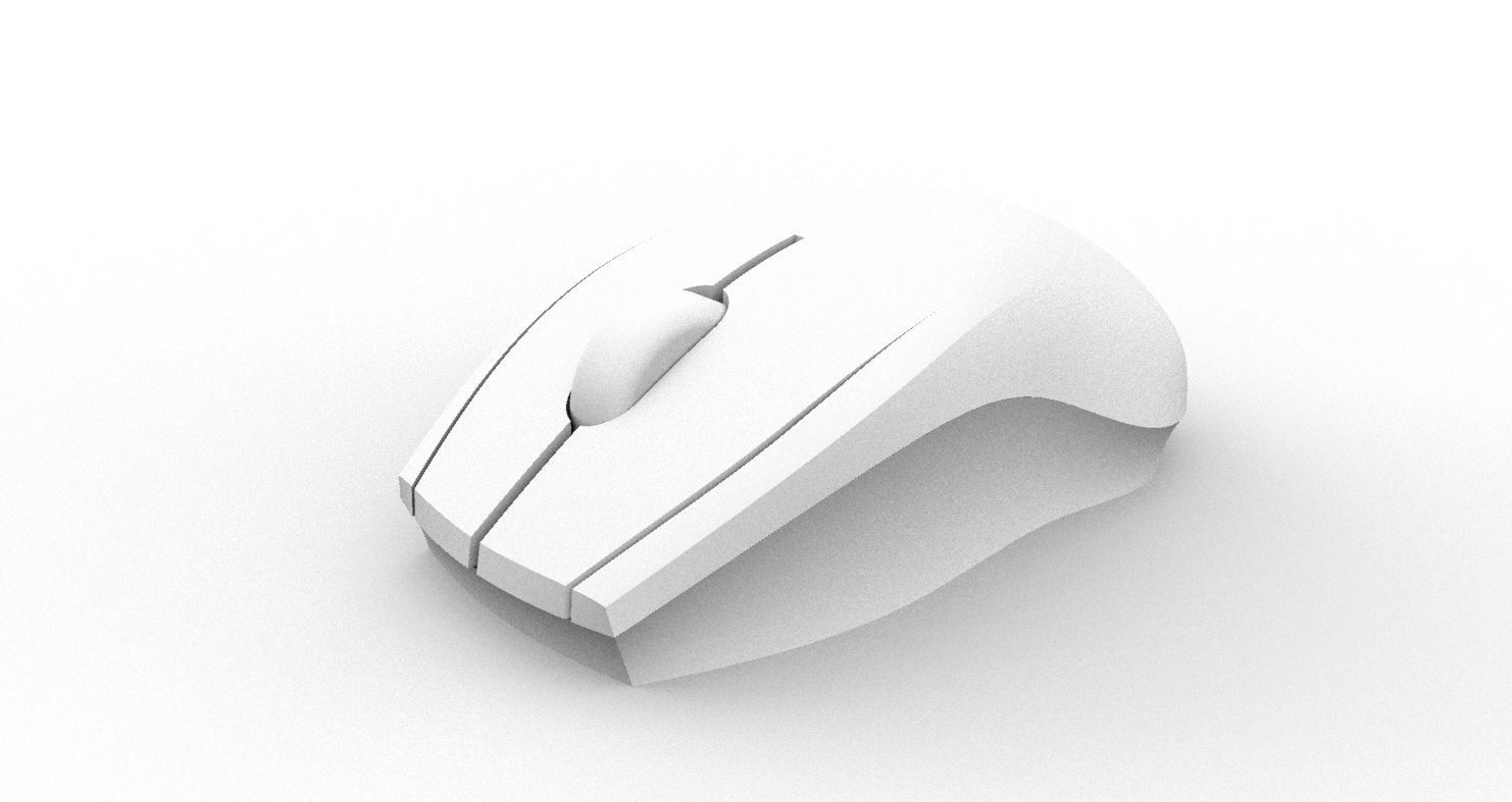 Computer Mouse -Rhinoceros 3D 3D model 3D printable | CGTrader