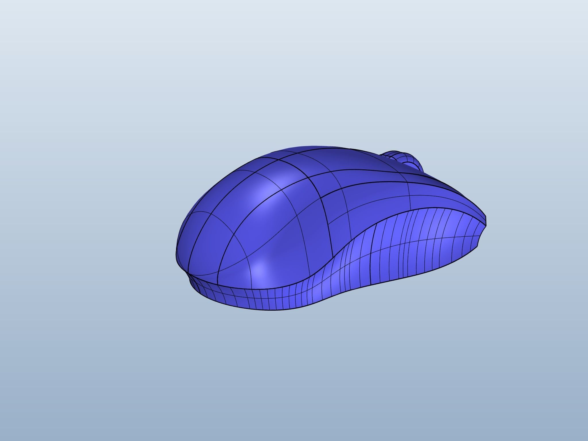 Computer Mouse -Rhinoceros 3D 3D model 3D printable | CGTrader