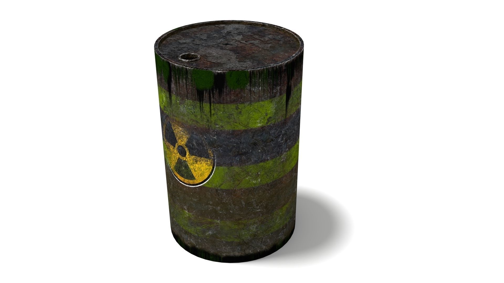 3D model Nuke barrel VR / AR / low-poly | CGTrader