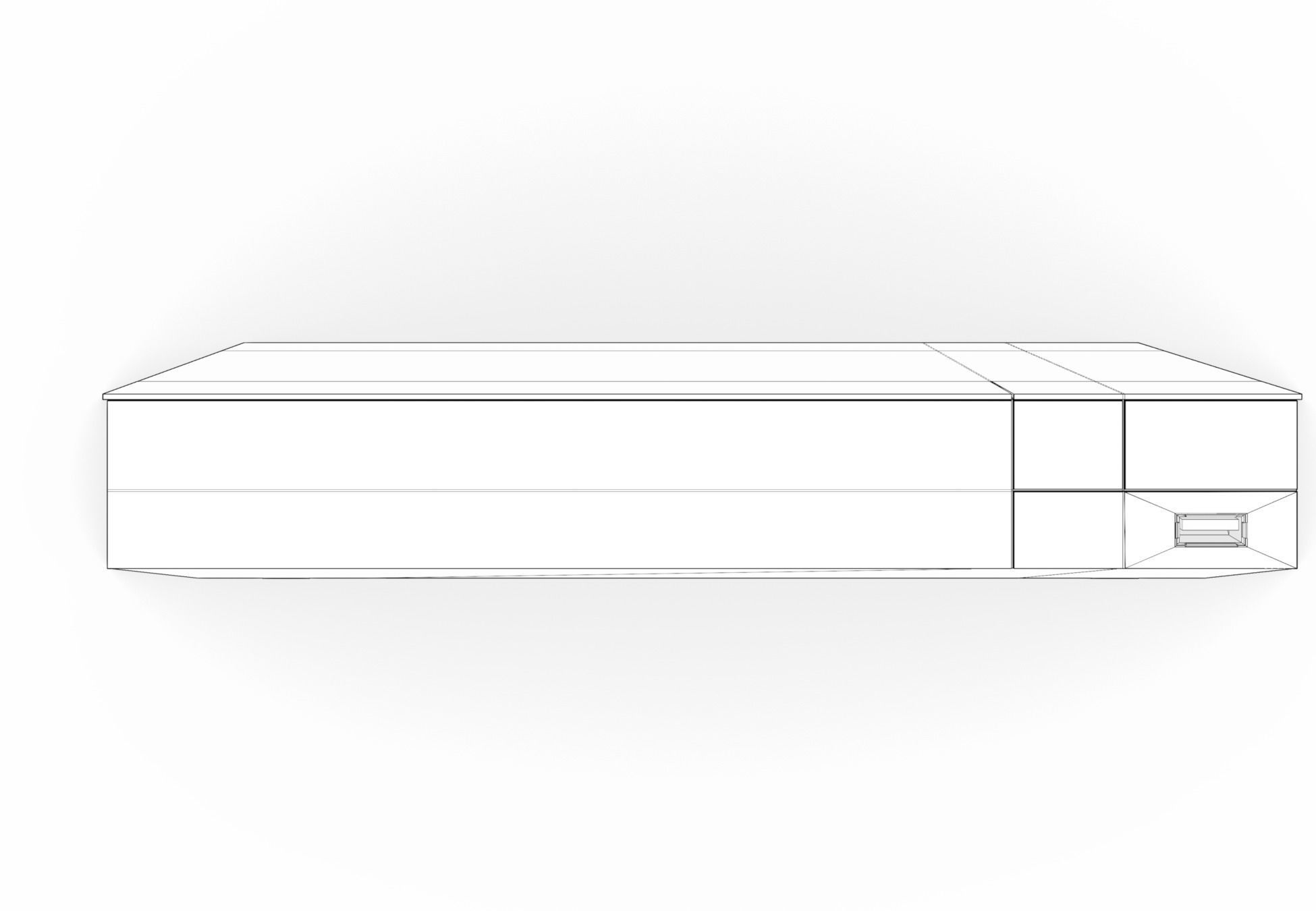 3D model Blu-ray Disc DVD Player VR / AR / low-poly | CGTrader