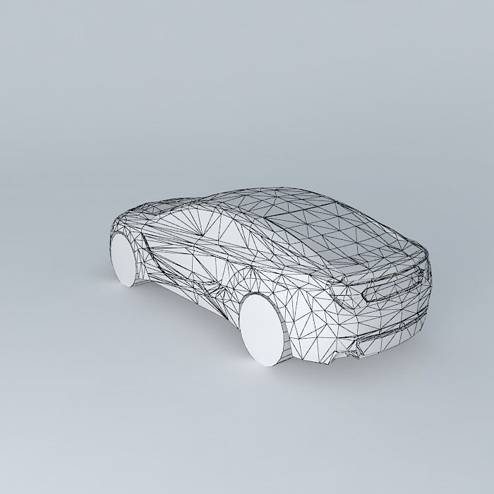 NEG car Template free 3D model | CGTrader