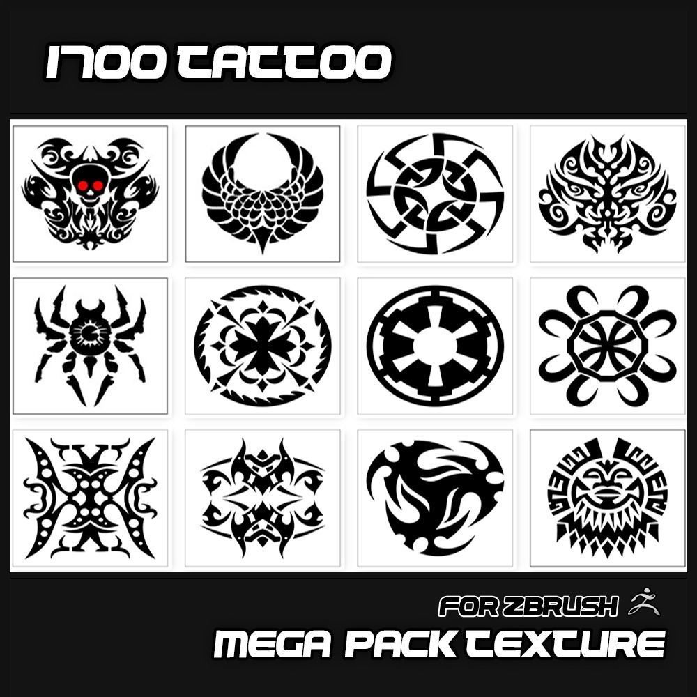 1700 TATTOO MEGAPACK TEXTURE Texture | CGTrader