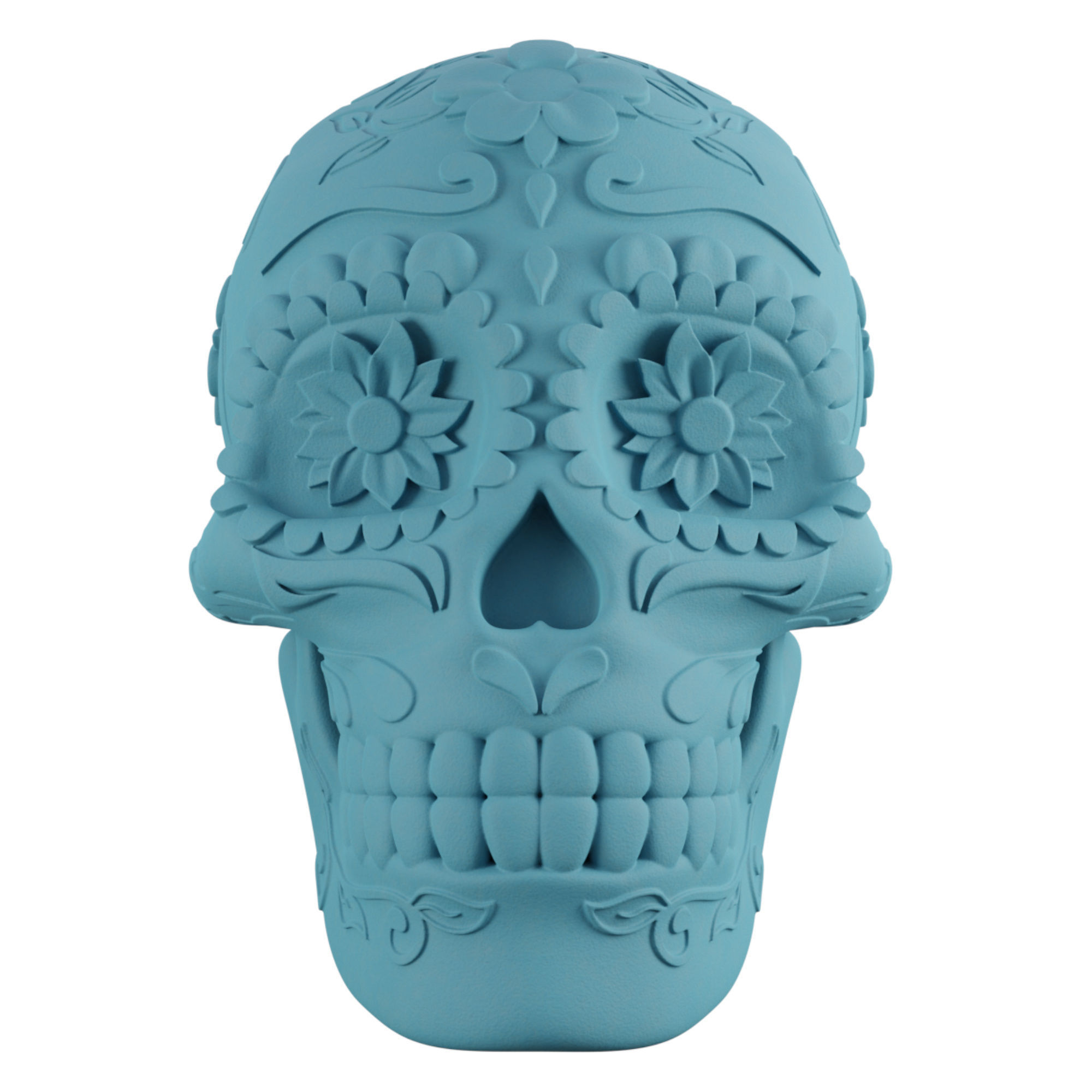 Mexican Sugar Skull 3D model 3D printable | CGTrader