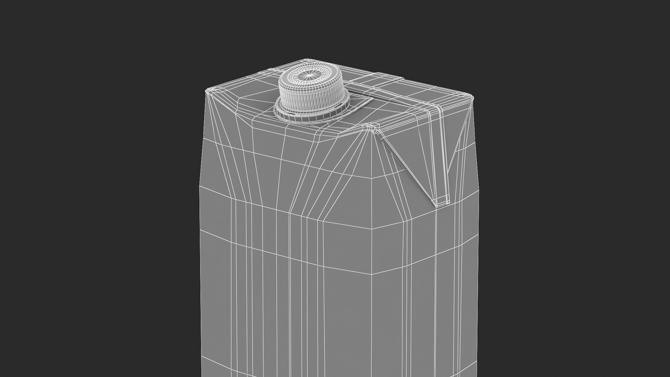 Milk Carton Juice Box 500ml 3D model | CGTrader