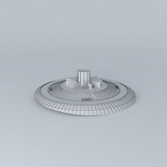 Rotonda San Vicente del Raspeig free 3D model | CGTrader