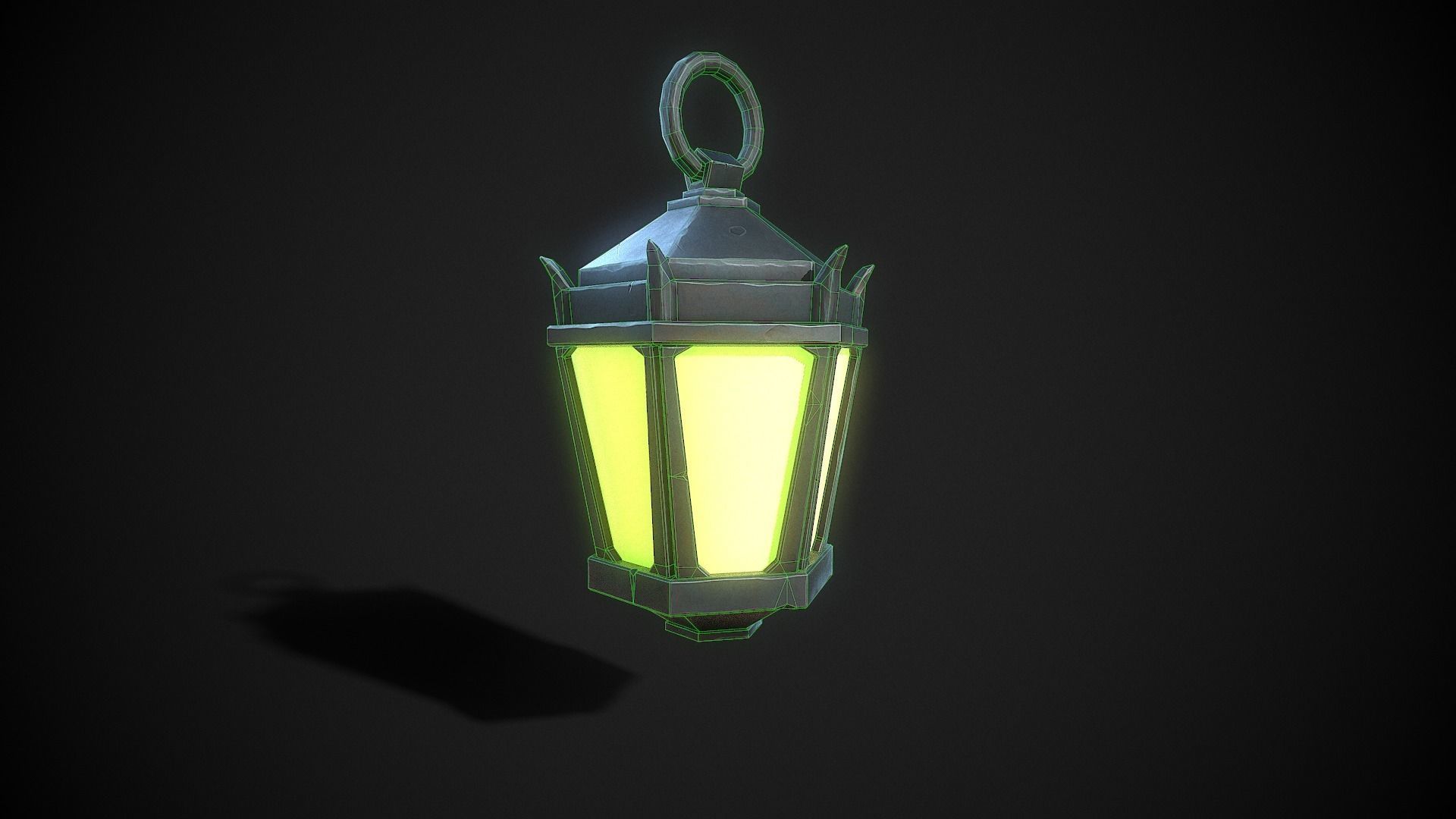 3D model Stylized Lanterns VR / AR / low-poly | CGTrader
