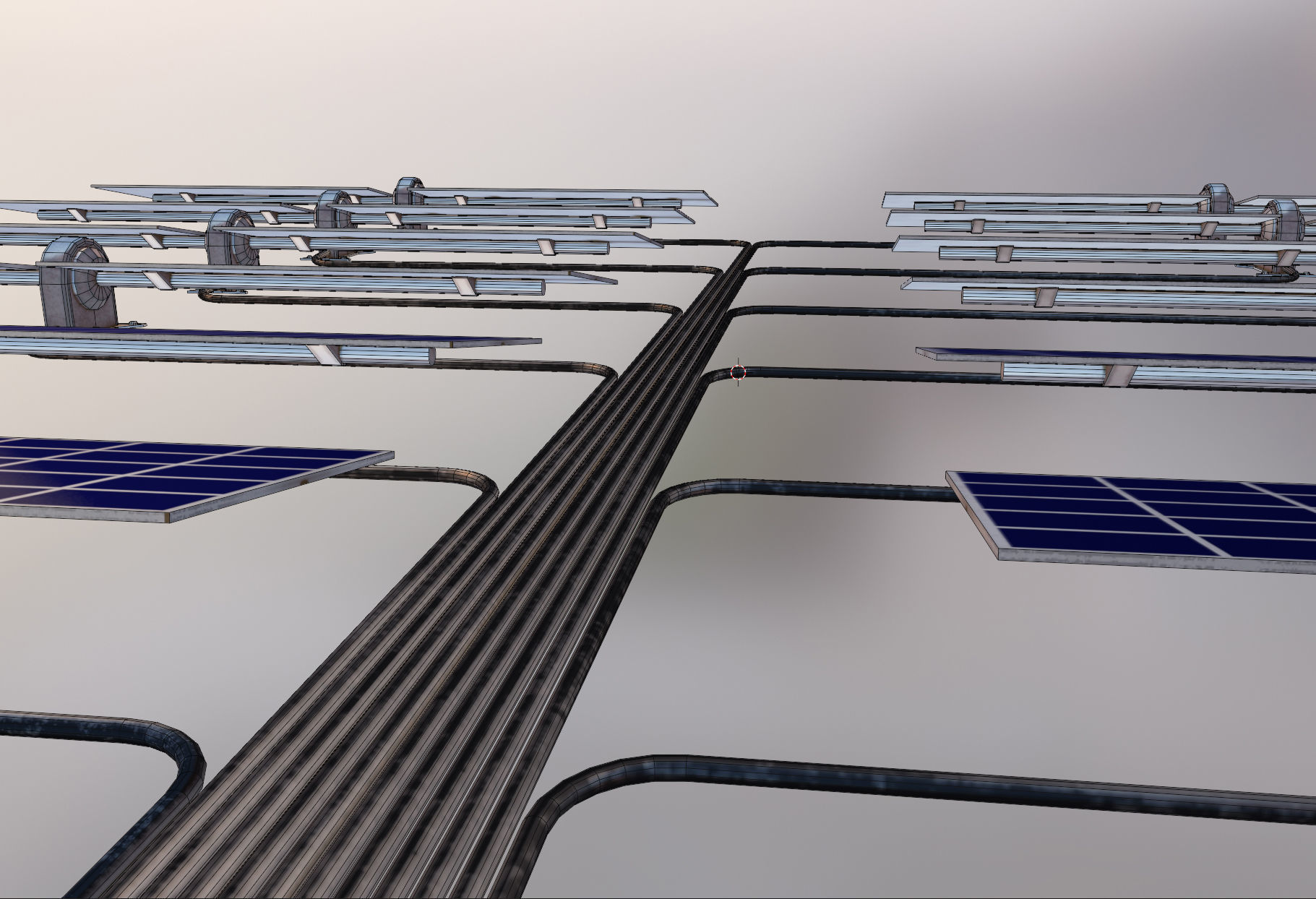 3D model Solar Panels Set and Pack Source Files Attached 8K Textures VR ...