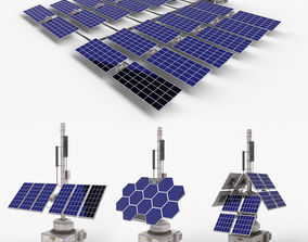 Low-poly Solar panel 3D Models | CGTrader