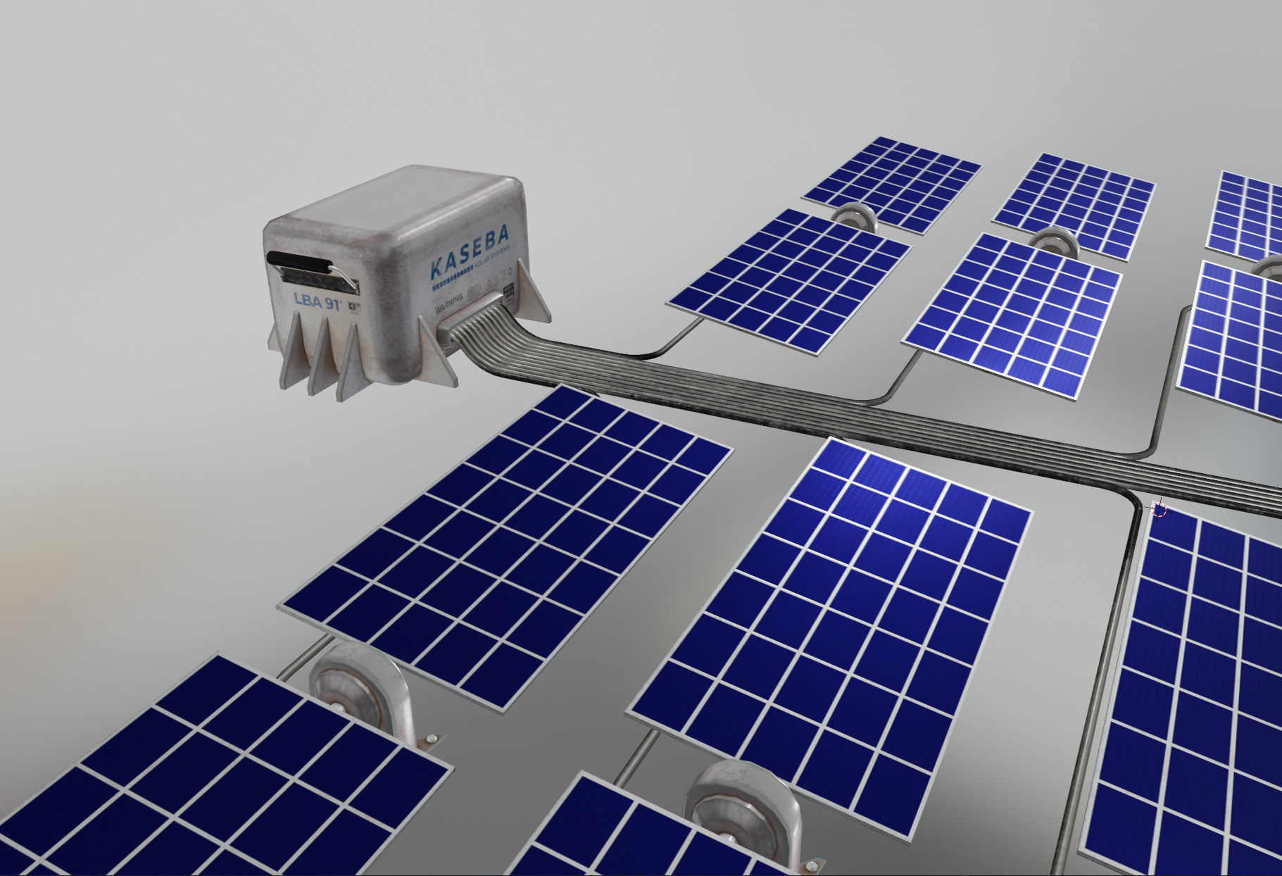 3D model Solar Panels Set and Pack Source Files Attached 8K Textures VR ...