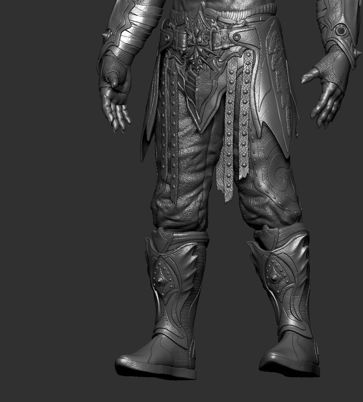 Dark elf free 3D model | CGTrader