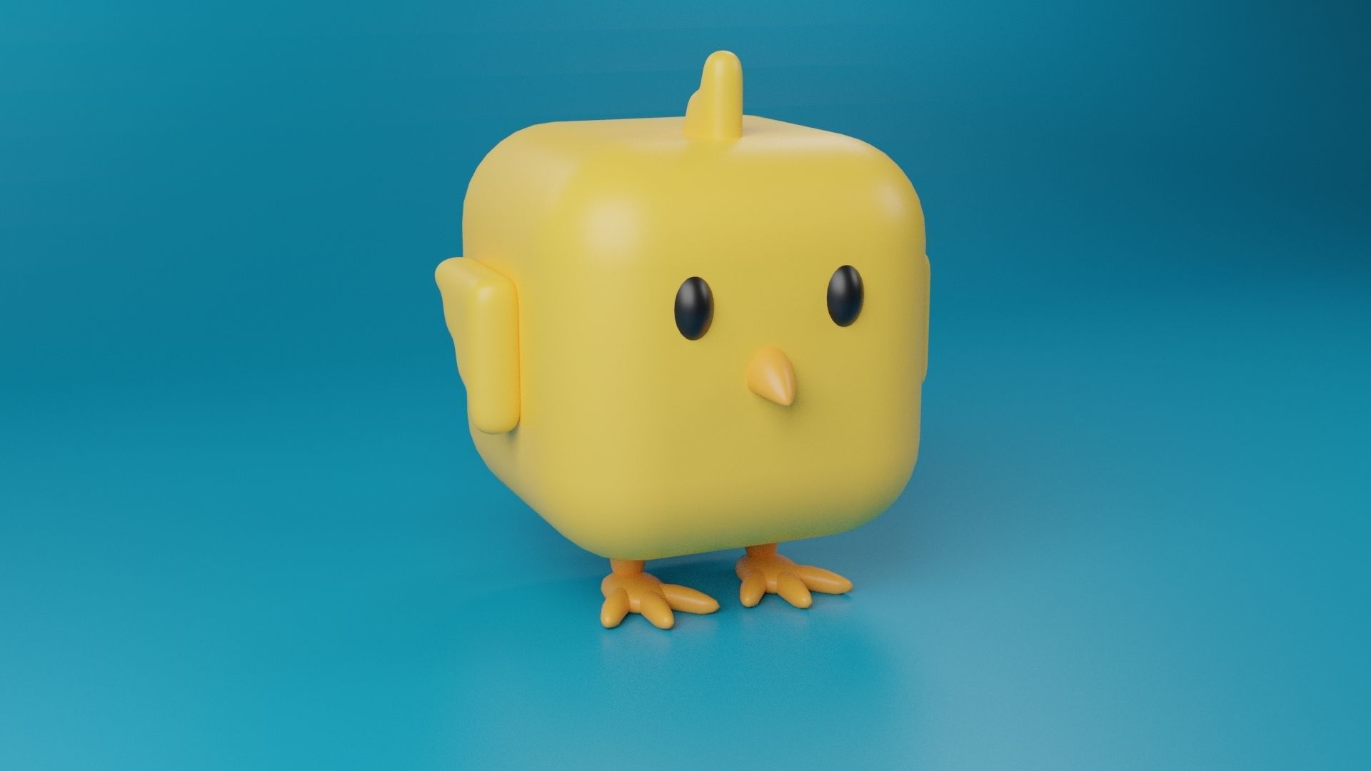 3D model 3D Cute animal cube character pack VR / AR / low-poly | CGTrader