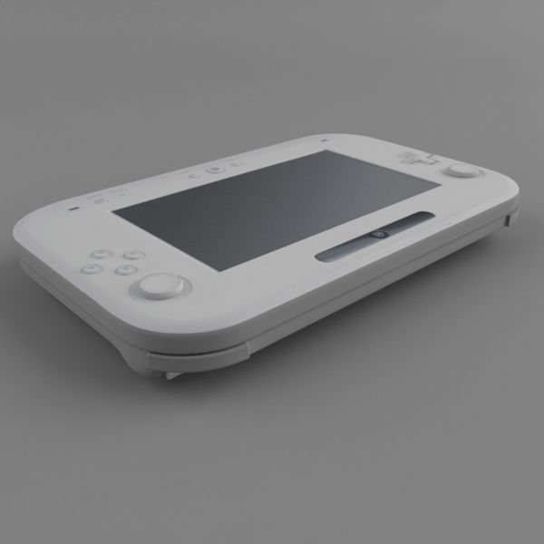 Wii U Controller 3D model | CGTrader