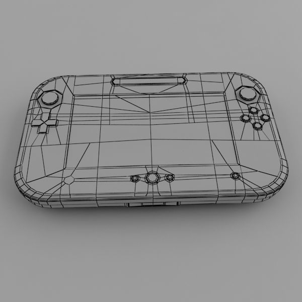 Wii U Controller 3D model | CGTrader