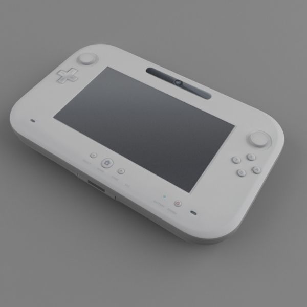 Wii U Controller 3D model | CGTrader