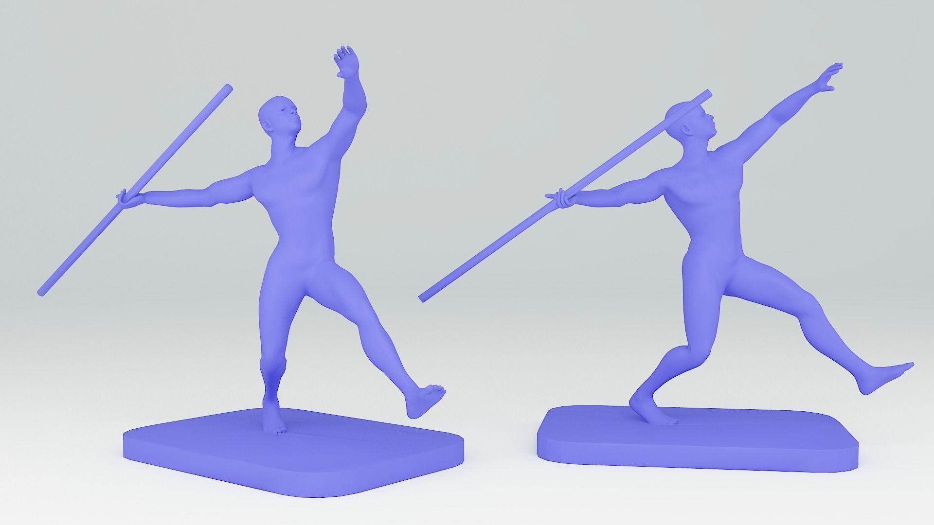 Javelin Throw 3D model 3D printable | CGTrader
