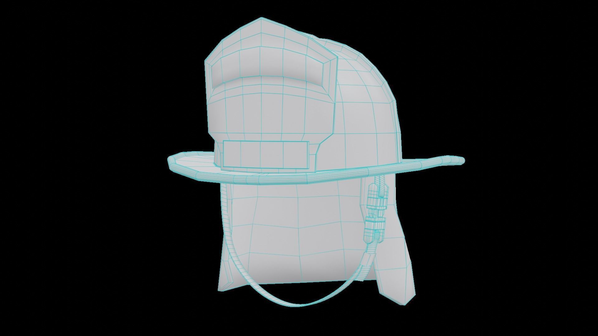 Firefighter helmet 3D model | CGTrader