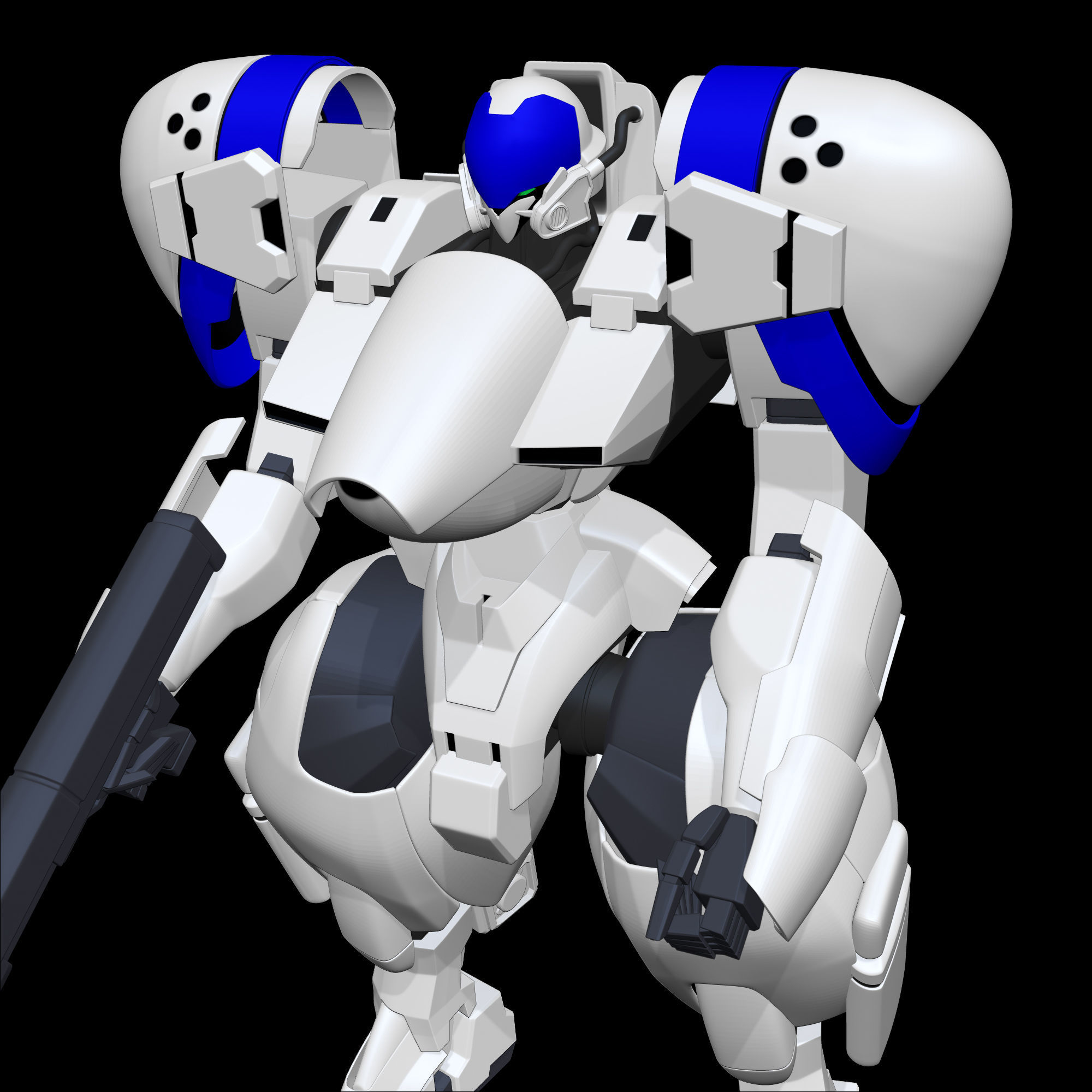 Power Loader X-4 - PD 802 - Armored Infantry - Power Dolls 3D model ...