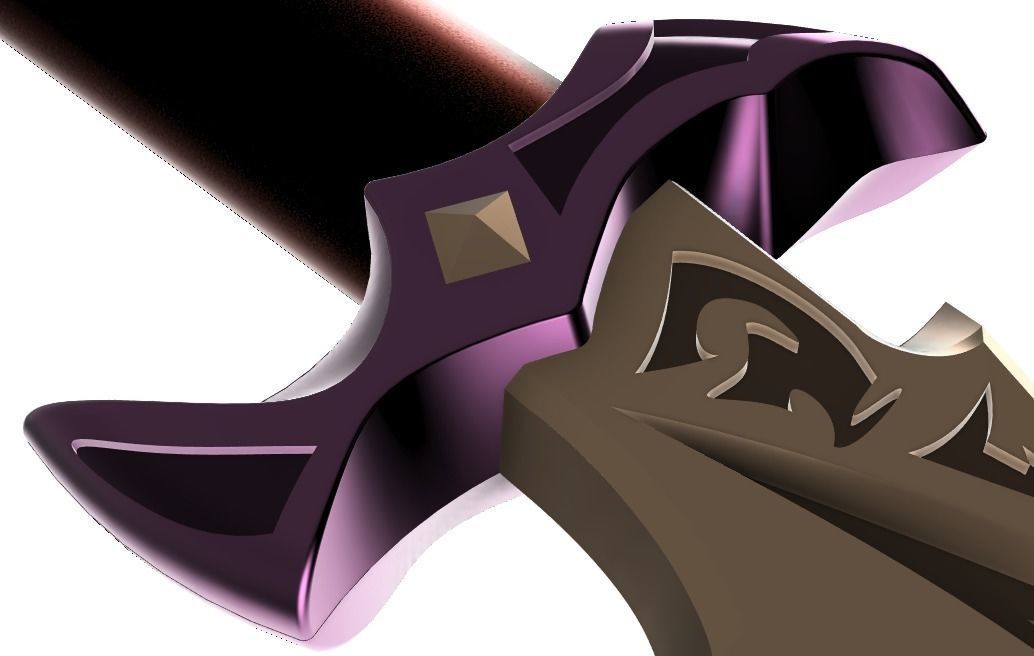 VALORANT DAGGER REAVEN SKIN 3D model 3D printable | CGTrader