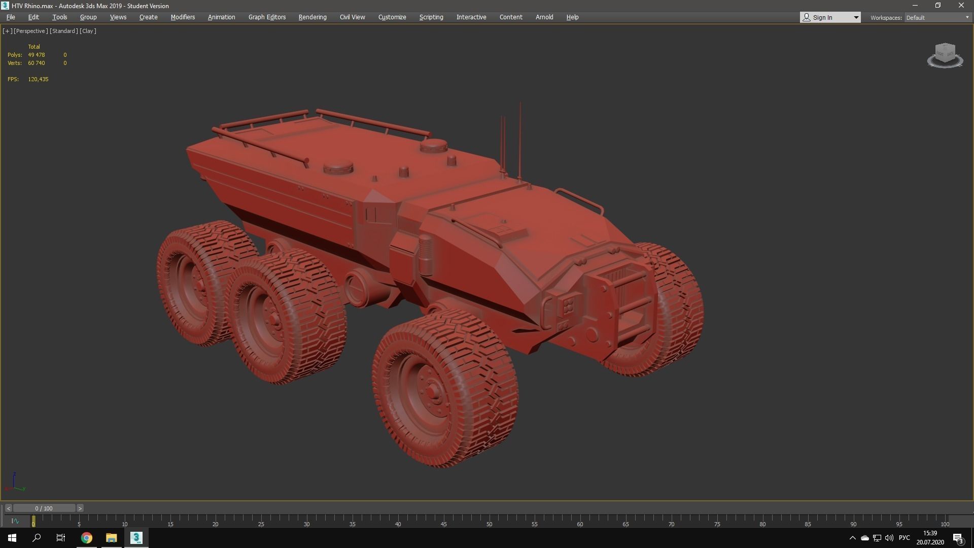 3D model Technical Vehicle transporter Source Files Attached 8K ...