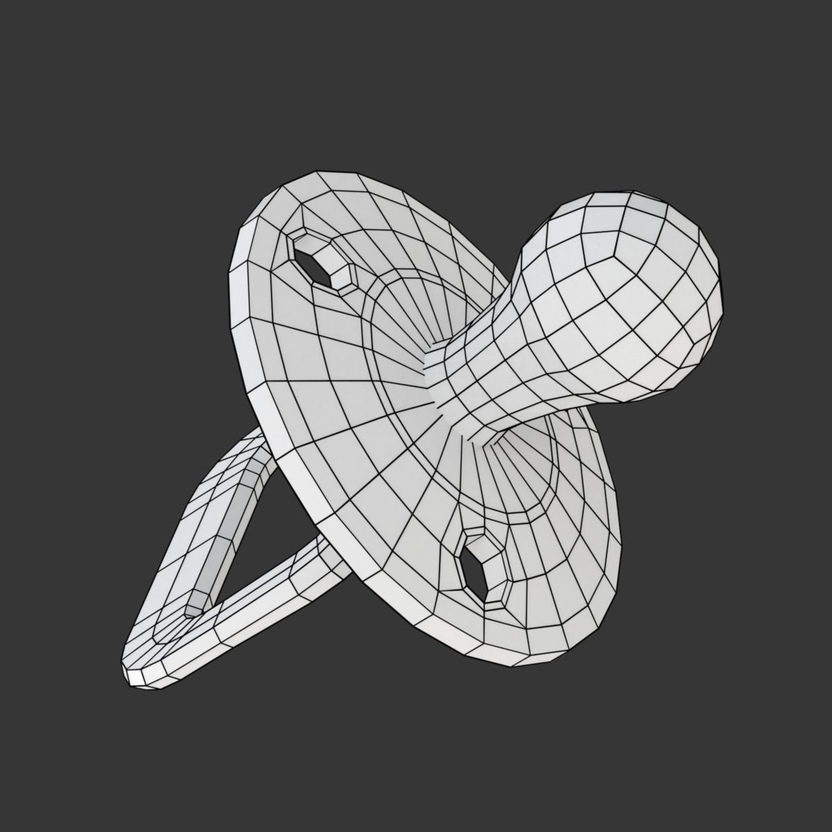 Pacifier Model 03 3D model | CGTrader