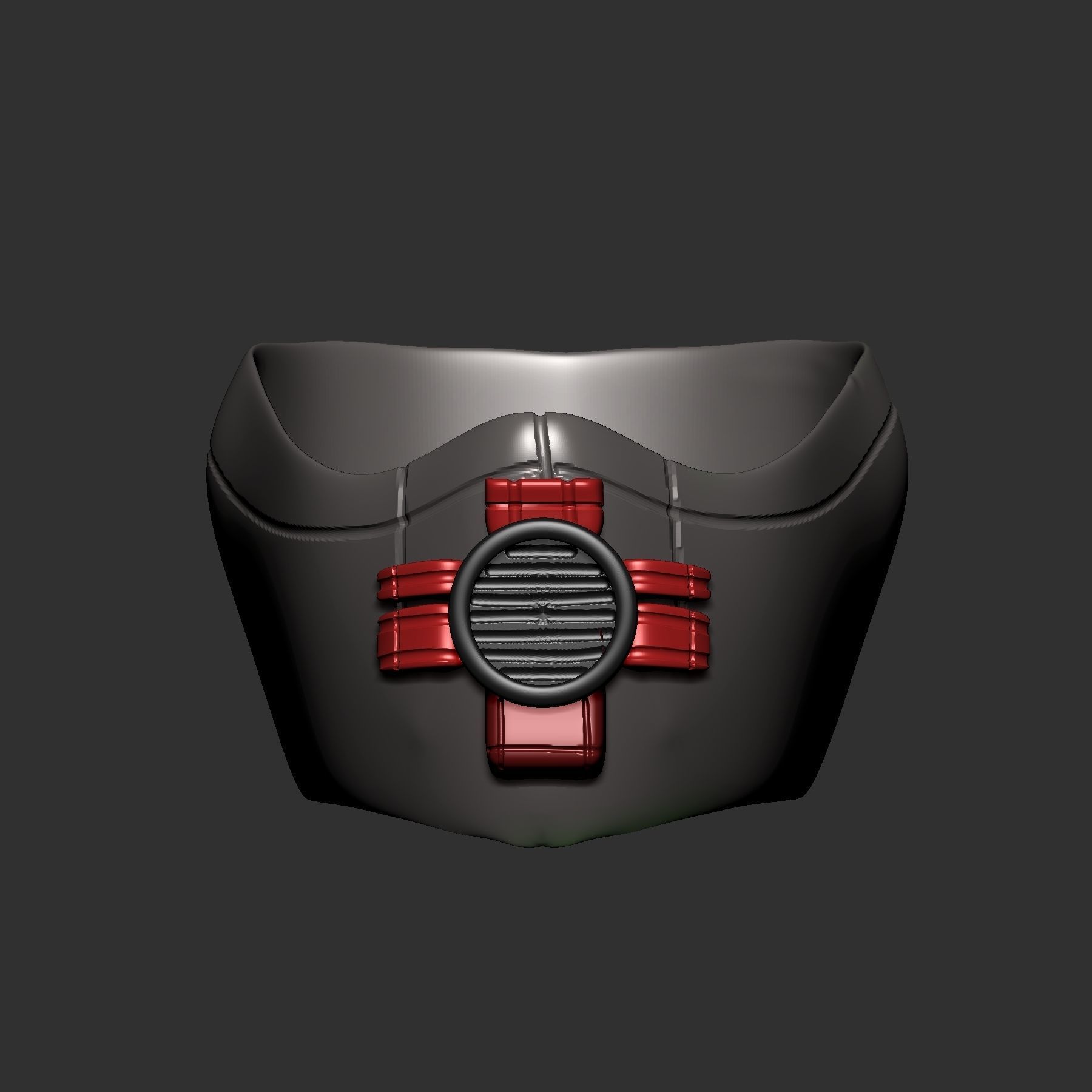 gas mask scifi high poly sculpt ver7 3d printable 3D model 3D model ...