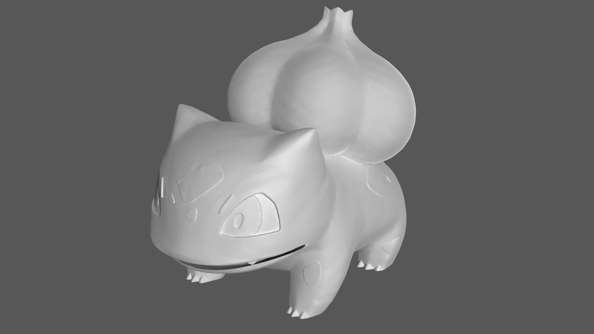 Pokemon bulbasaur miniature 3D model 3D printable | CGTrader