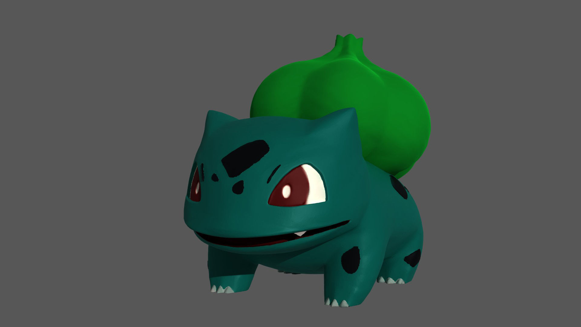 Pokemon bulbasaur miniature 3D model 3D printable | CGTrader