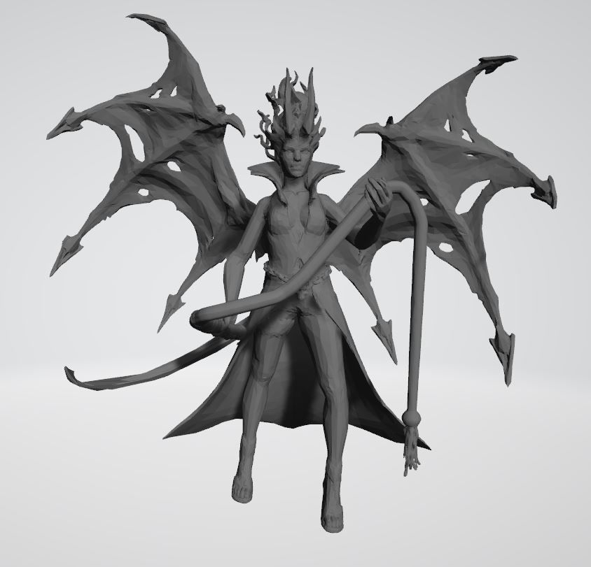 Dota 2 Queen Of Pain Arcana 3D model 3D printable | CGTrader