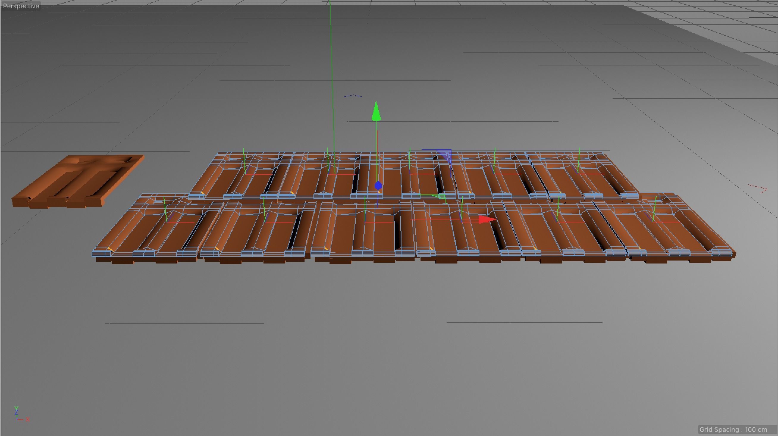 Traditional Roof Tile 3D model rigged | CGTrader