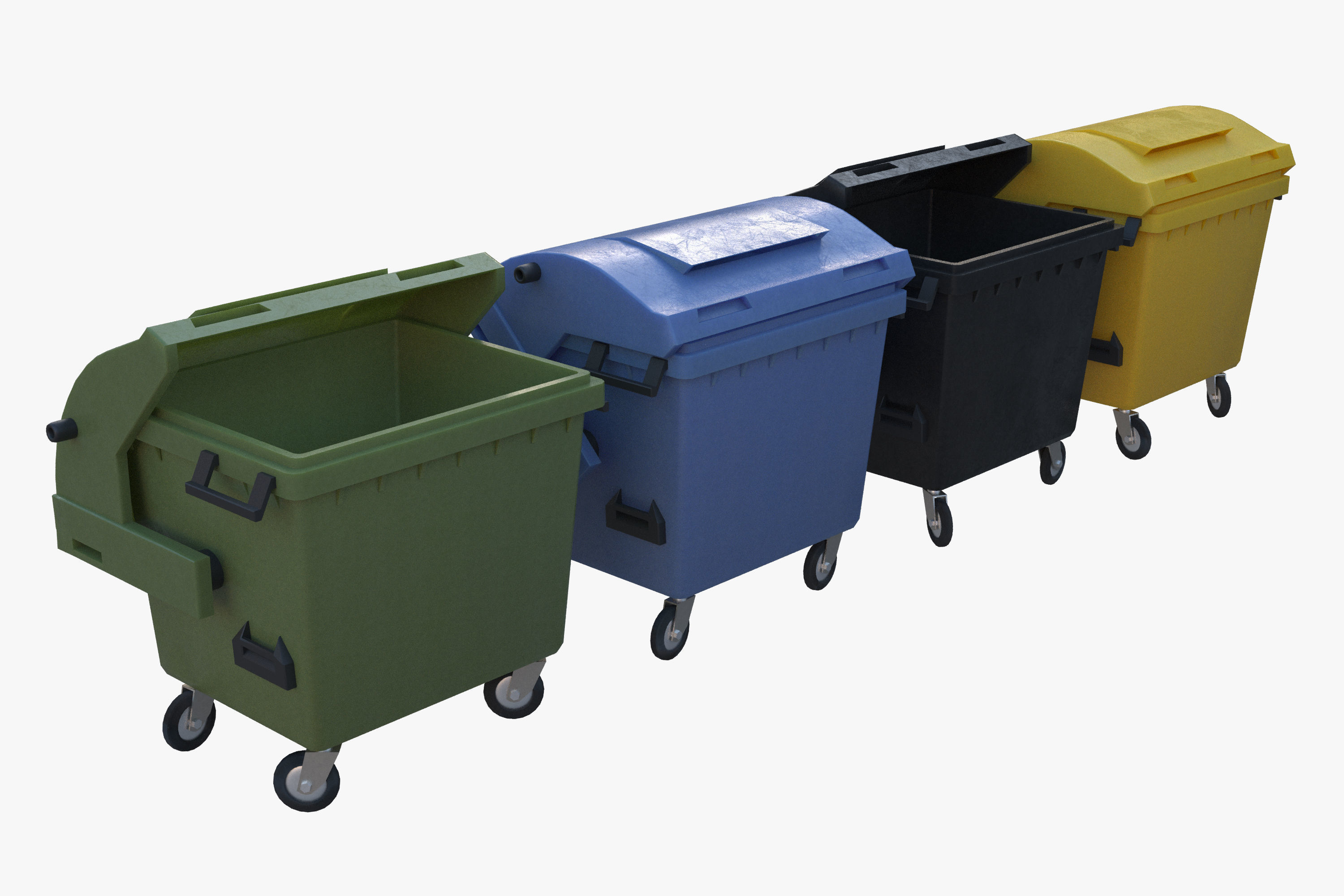 garbage container 3D model | CGTrader