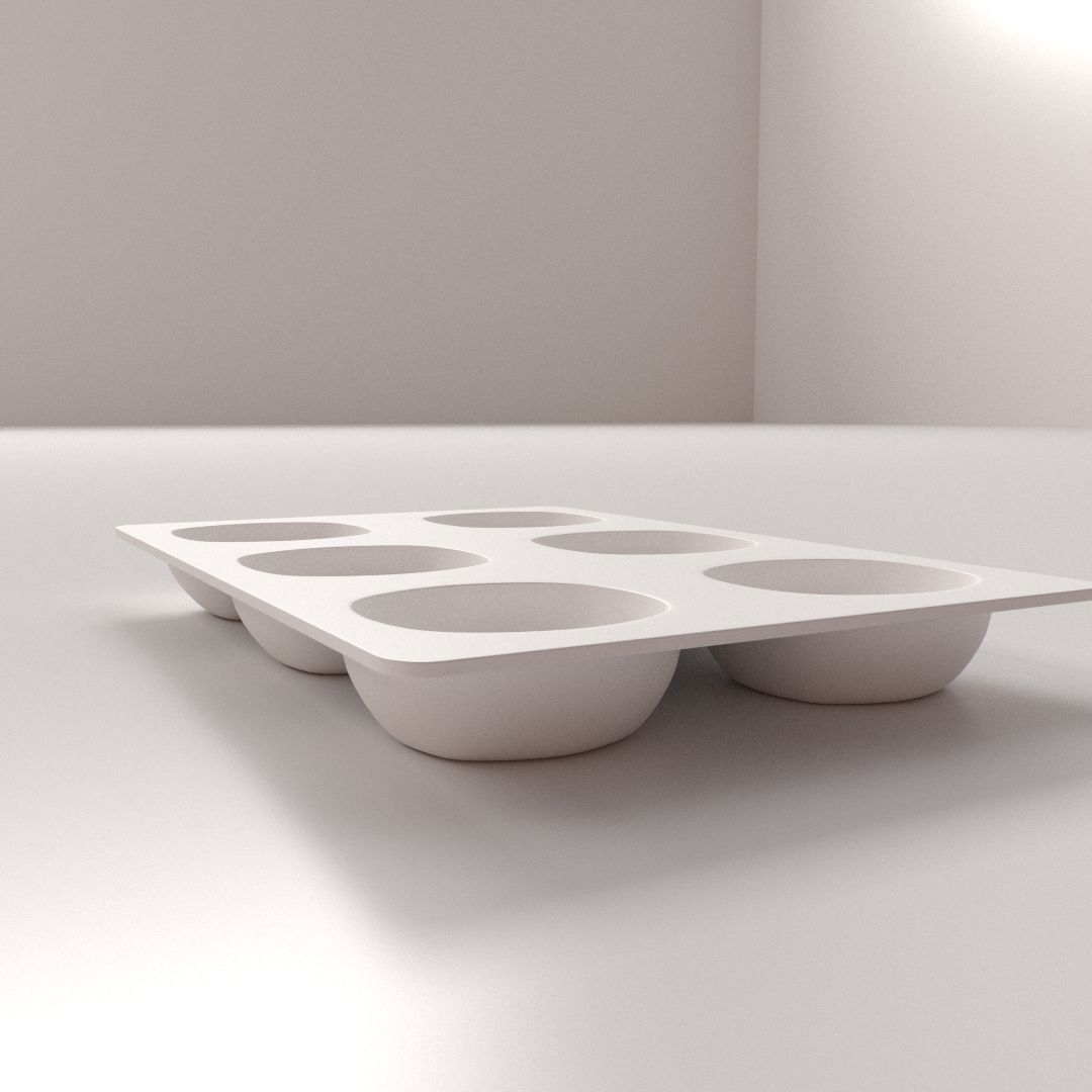 Paint Mixing Tray 3D model | CGTrader
