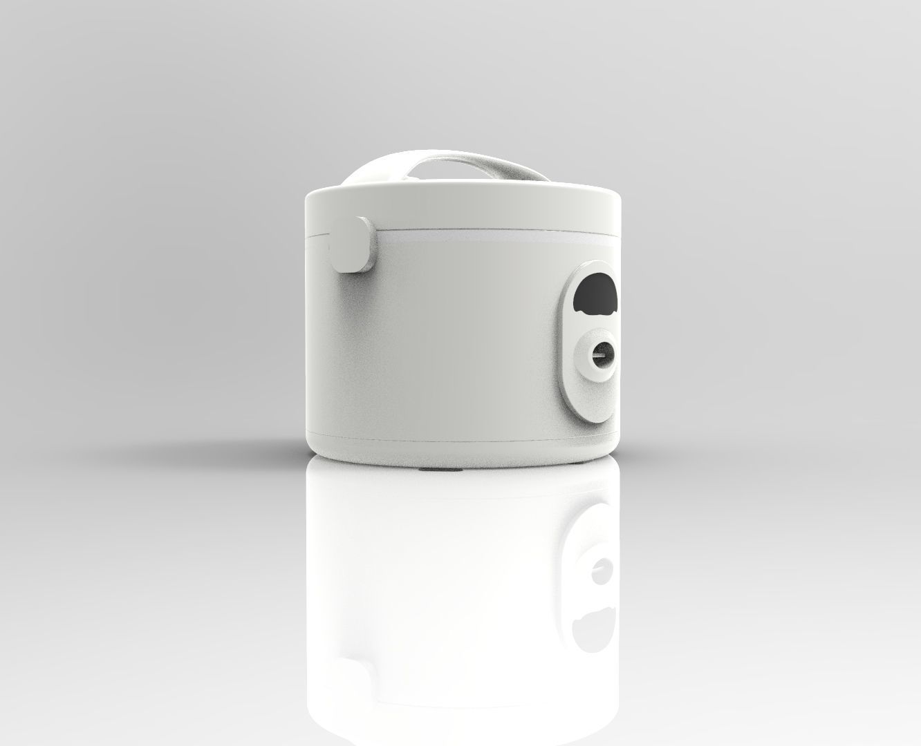 Rice Cooker 3D Model 3D model 3D printable | CGTrader