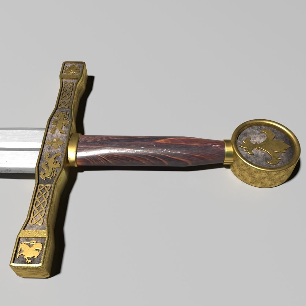 King Arthurs sword 3D model | CGTrader