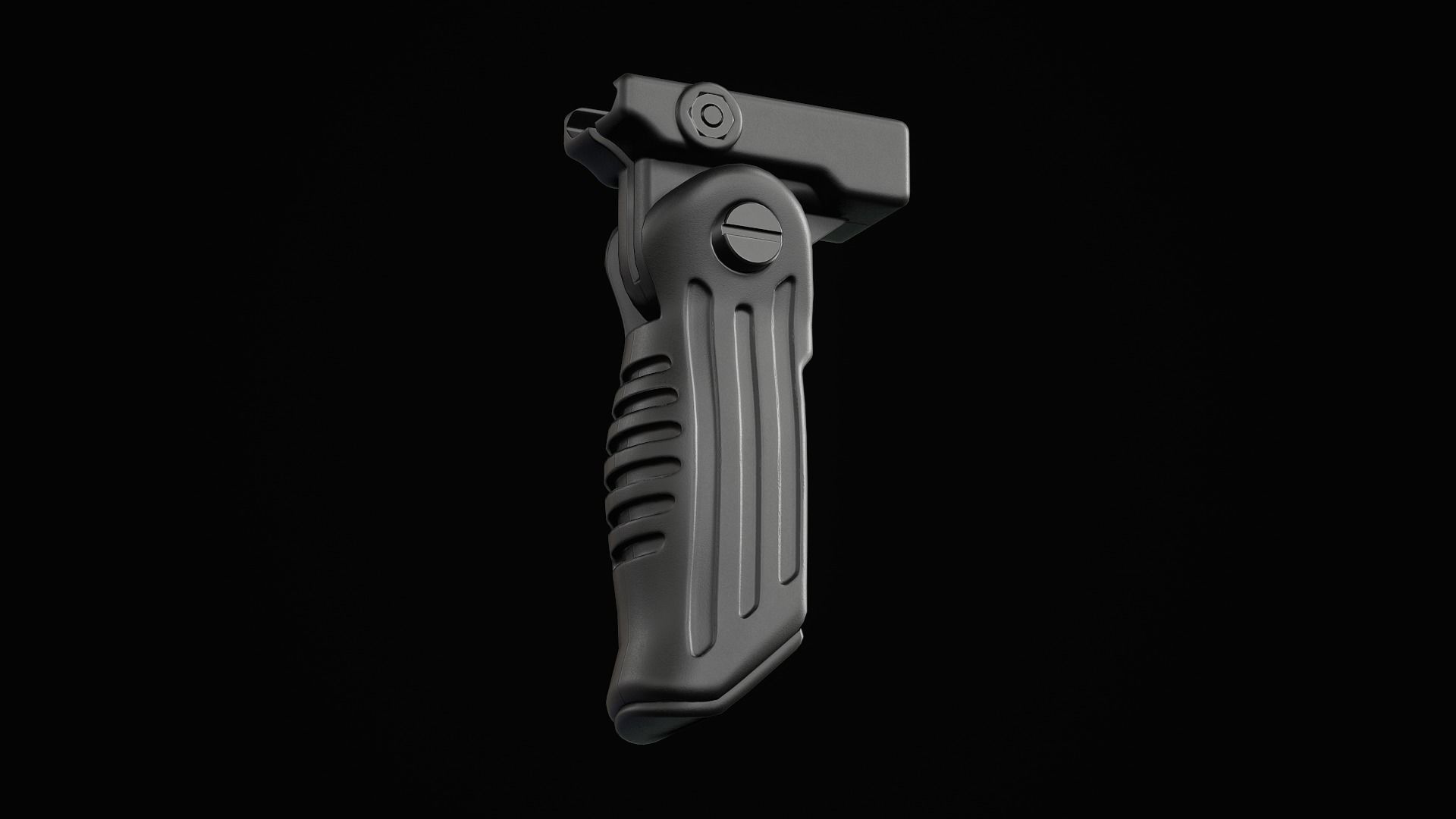 3D model Folding Foregrip VR / AR / low-poly | CGTrader