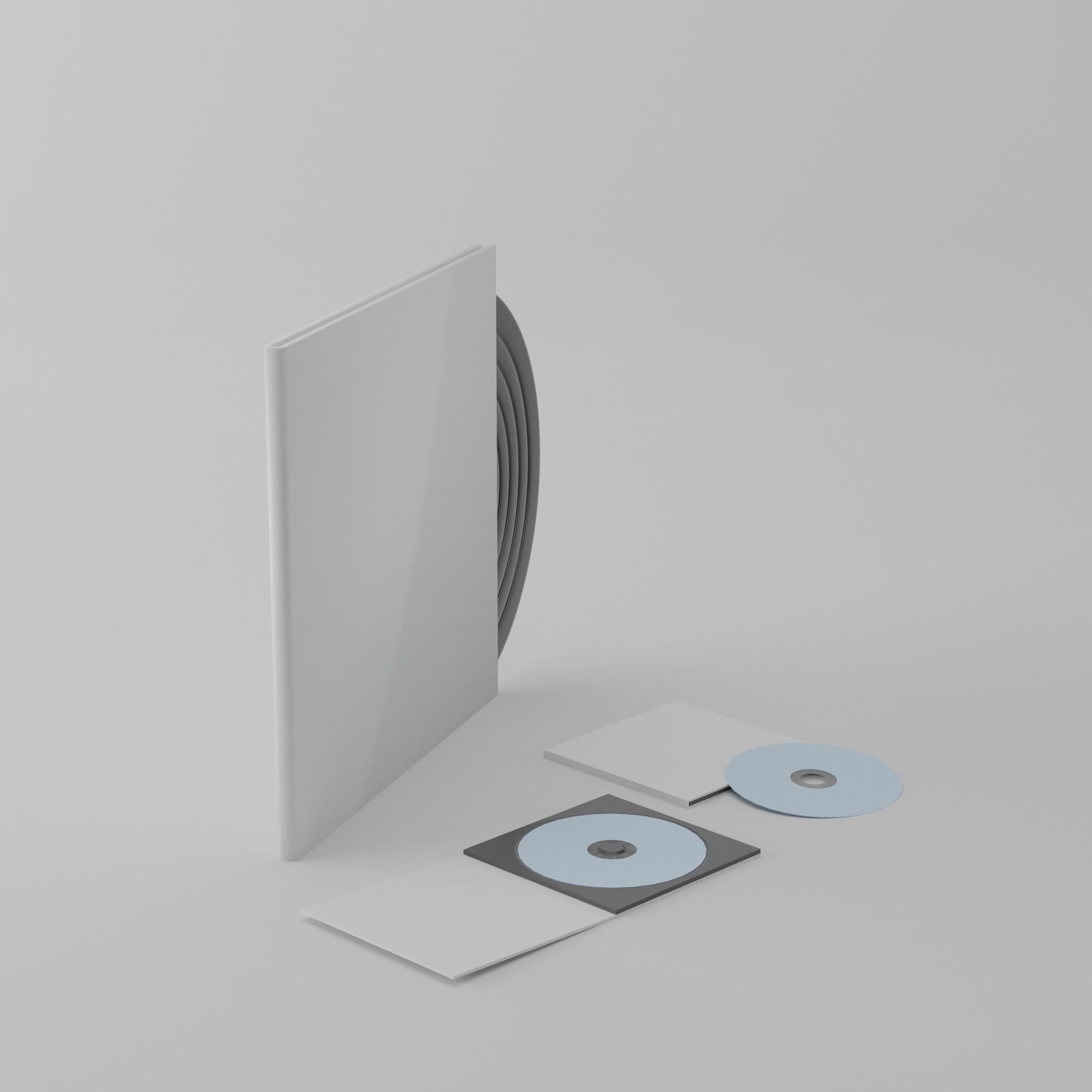 3D model CD and Vinyl Cover 3D Model VR / AR / low-poly | CGTrader