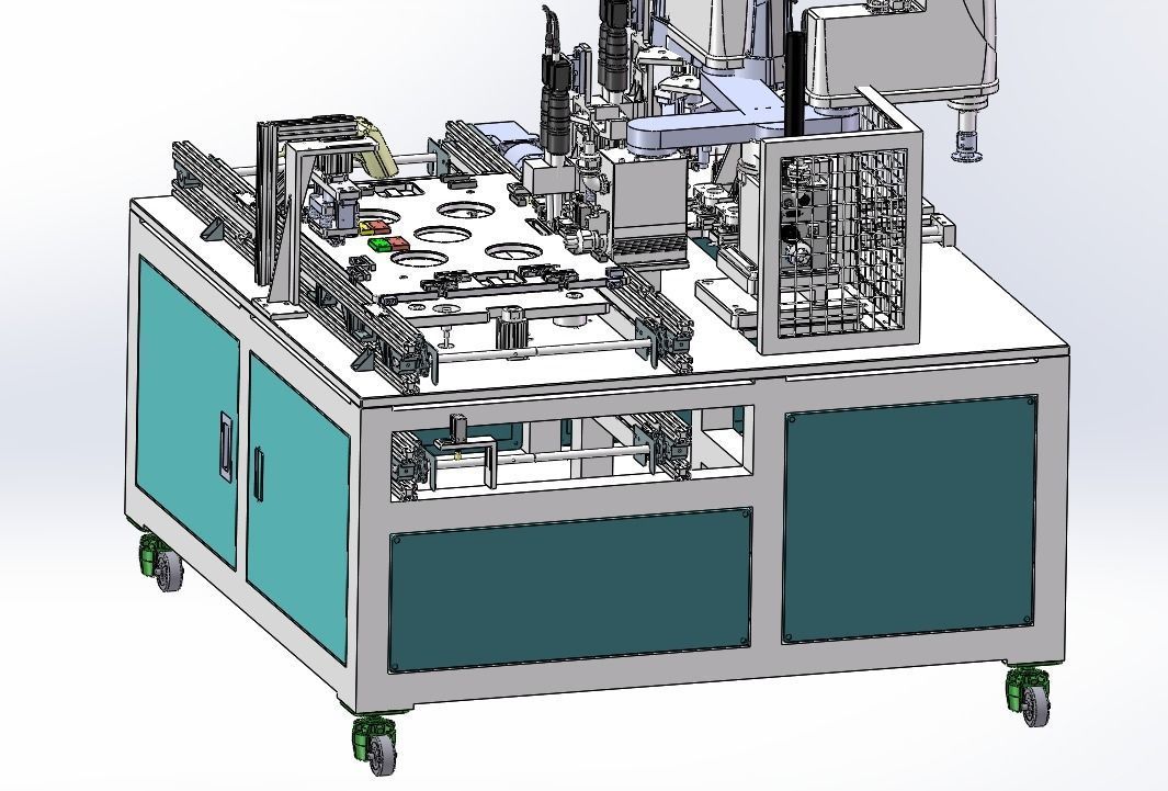 Camera assembly machine 3D model | CGTrader