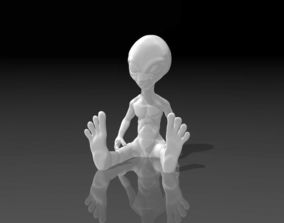 Grey alien 3D Print Models | CGTrader