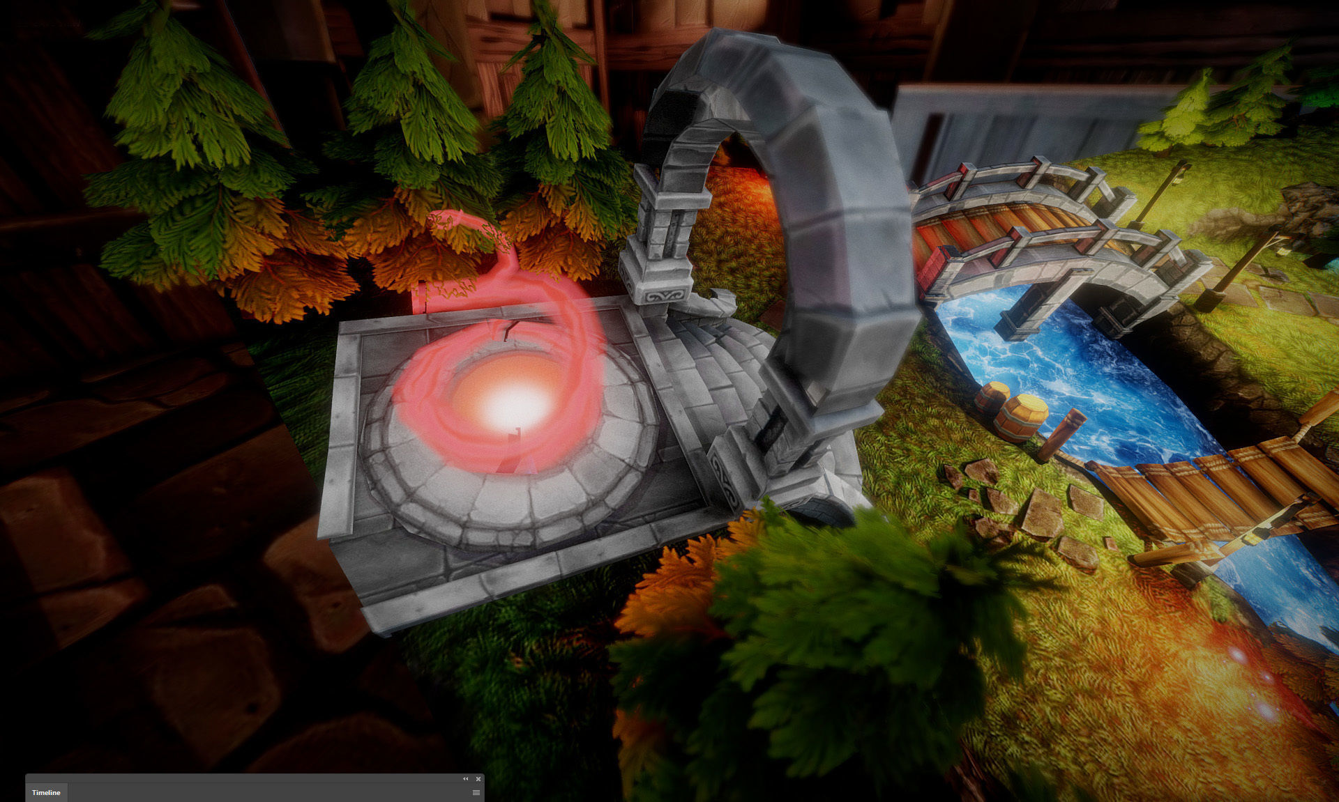 Fantasy low poly map 3D model | CGTrader