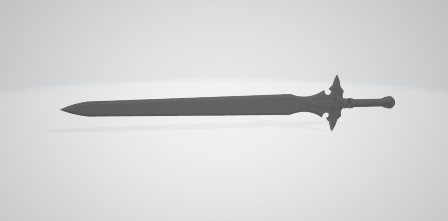 Kirito Swords Sword Art Online free VR / AR / low-poly 3D model | CGTrader