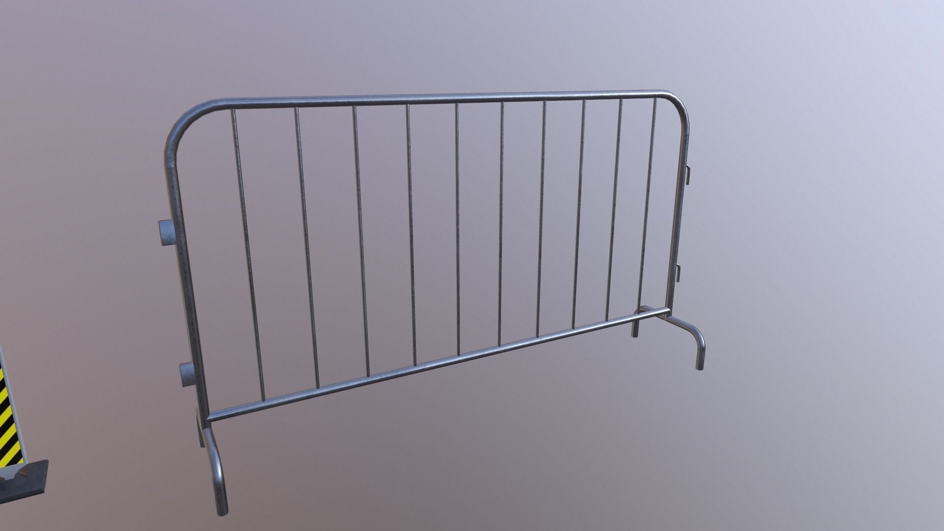 3D model Road Fences Traffic barriers VR / AR / low-poly | CGTrader