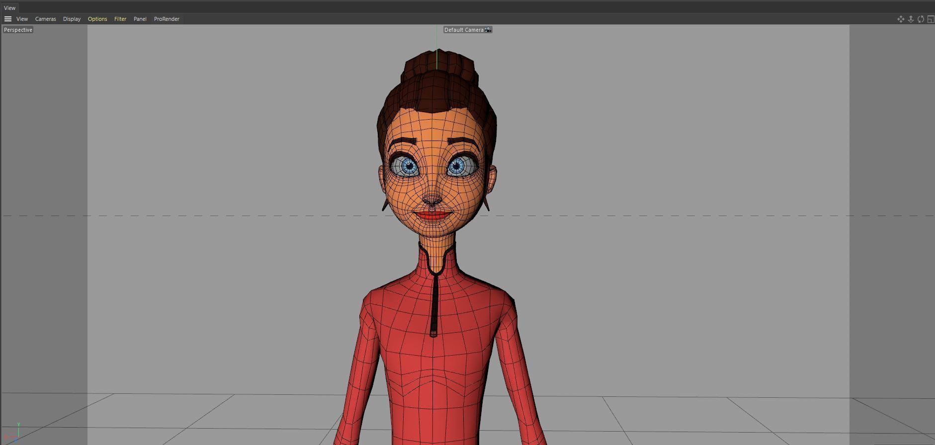 Arya - Girl Toon 3D model | CGTrader