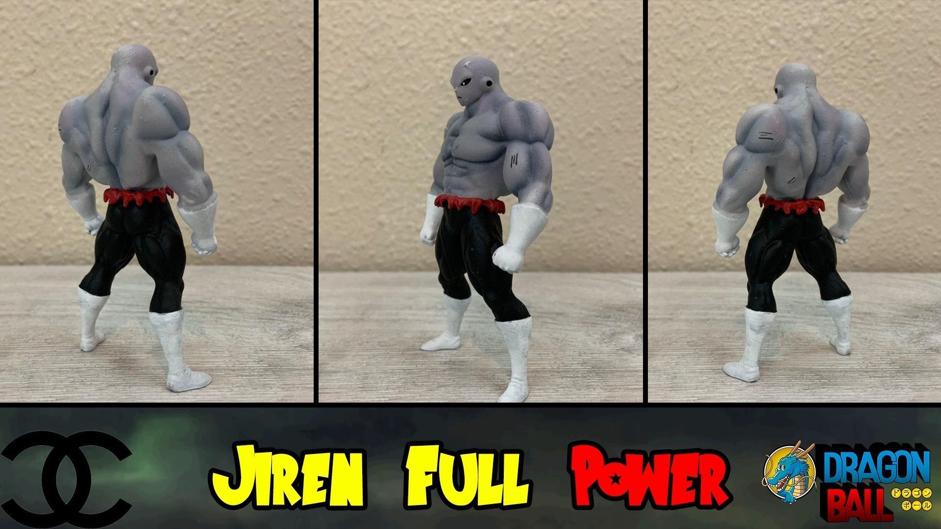 Jiren-DragonBall character jerry full power 3D model 3D printable ...