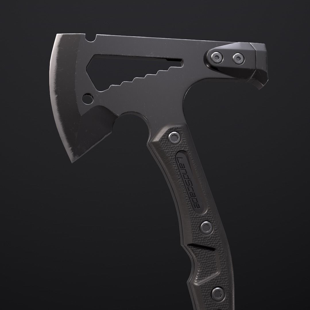 3D model Multi-Mission Axe VR / AR / low-poly | CGTrader