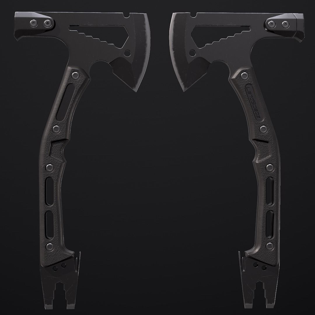 3D model Multi-Mission Axe VR / AR / low-poly | CGTrader