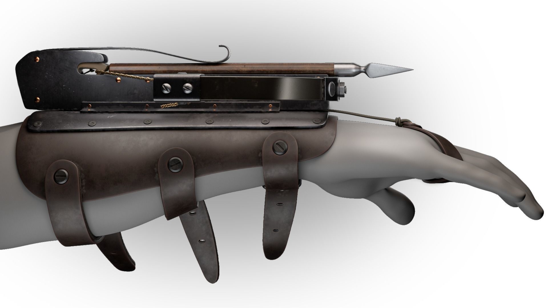 Hand crossbow 3D model | CGTrader