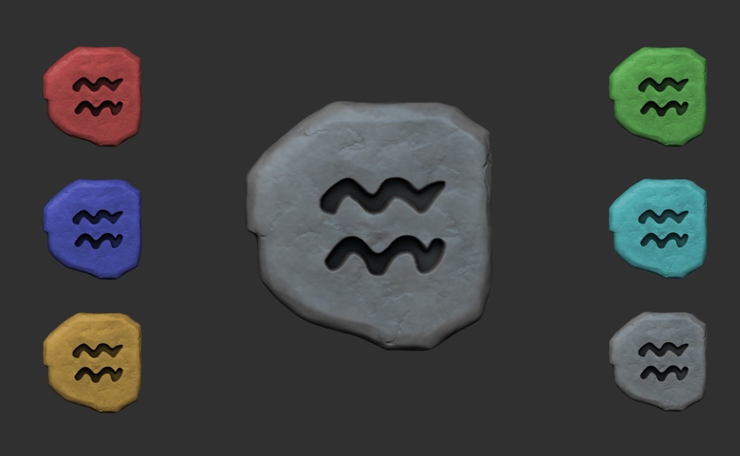 Tibia Runes PACK - All Runes CGI and Printable 3D model 3D printable ...