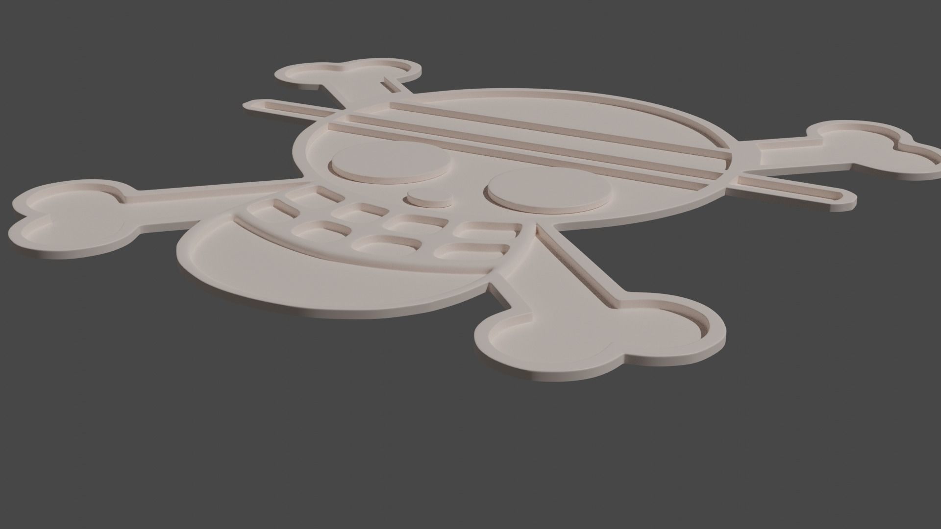 One Piece print ready logo 3D model 3D printable | CGTrader