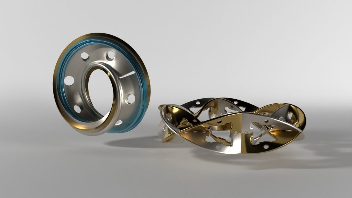 3D model Mobius strip VR / AR / low-poly | CGTrader