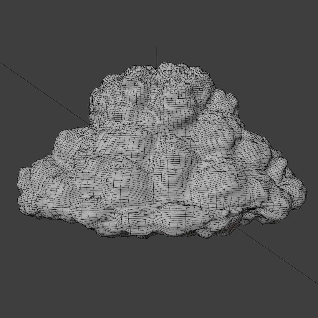 Clouds cloud 3D model animated rigged | CGTrader